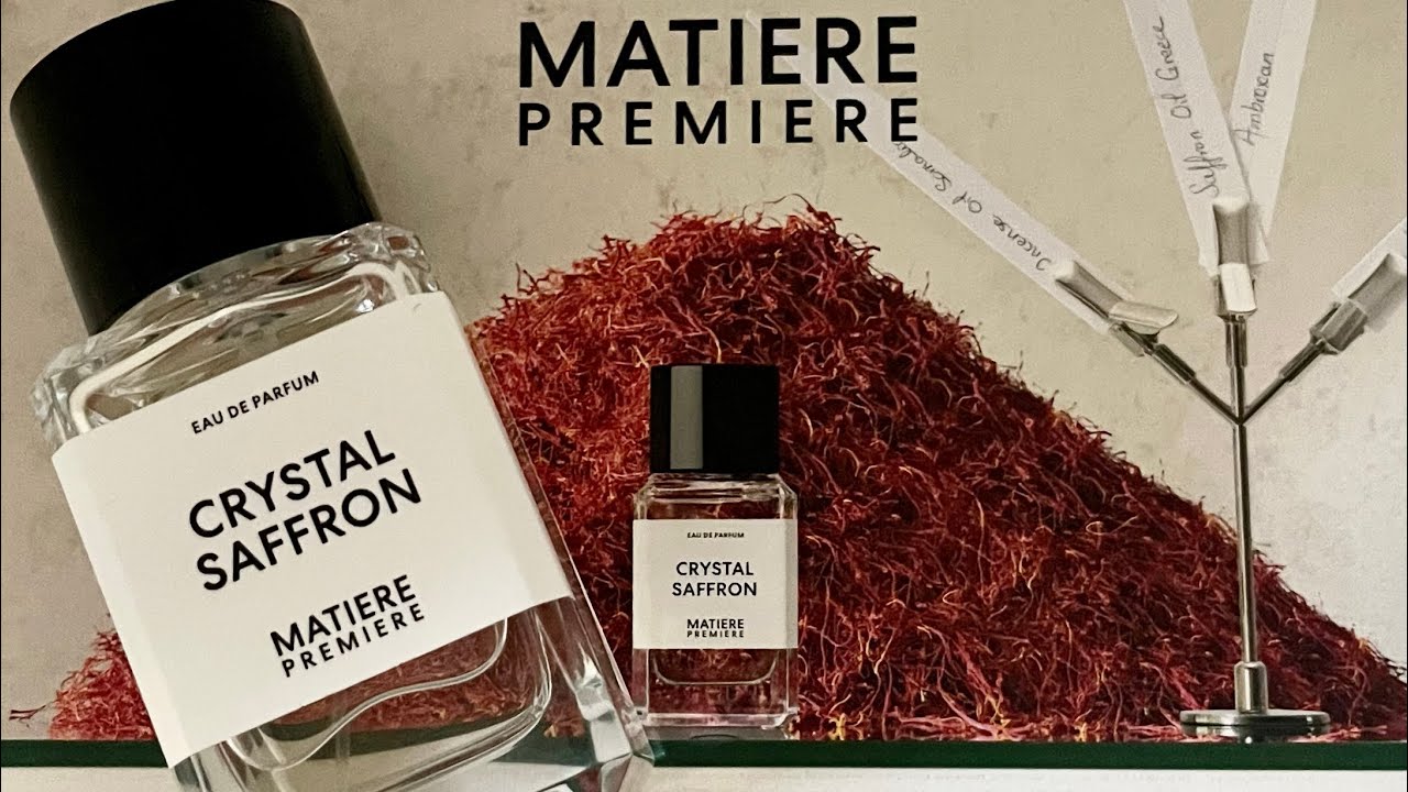 Crystal Saffron MATIERE PREMIERE #parfum #fragrance - YouTube