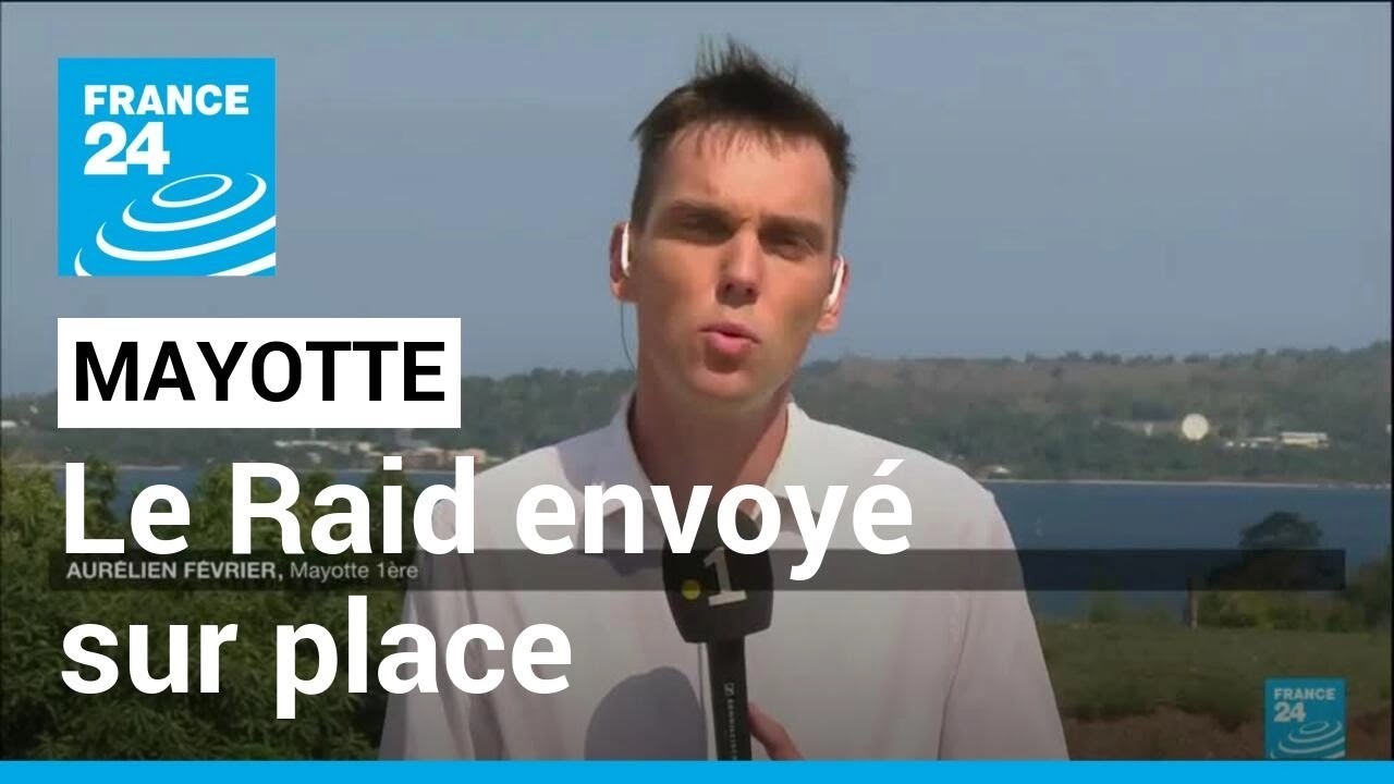 Flambée de violences à Mayotte : des policiers du Raid envoyés sur ...