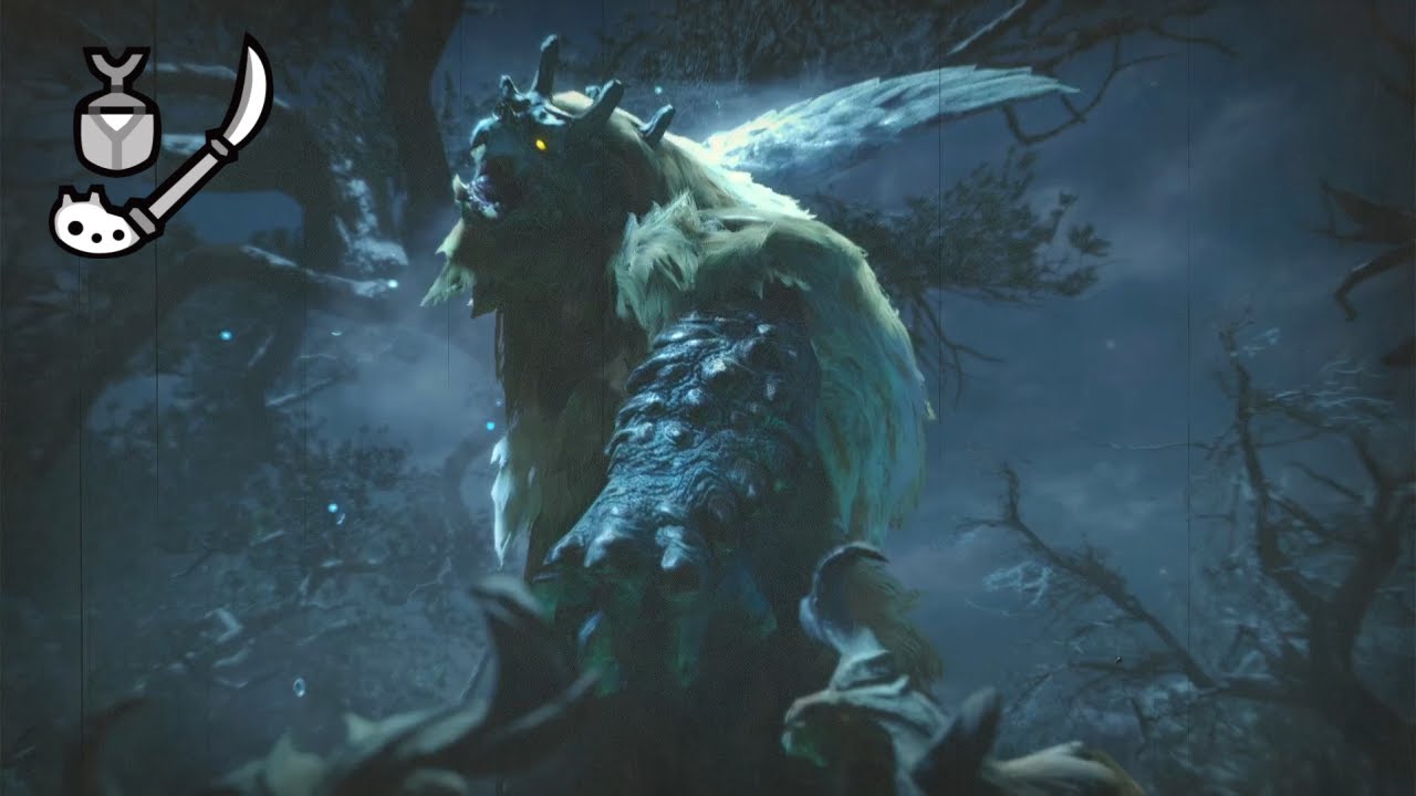 [몬헌 라이즈]설귀수 고샤하기 조충곤 플레이/[MHR]Goss Harag Insect Glaive Solo Play - YouTube