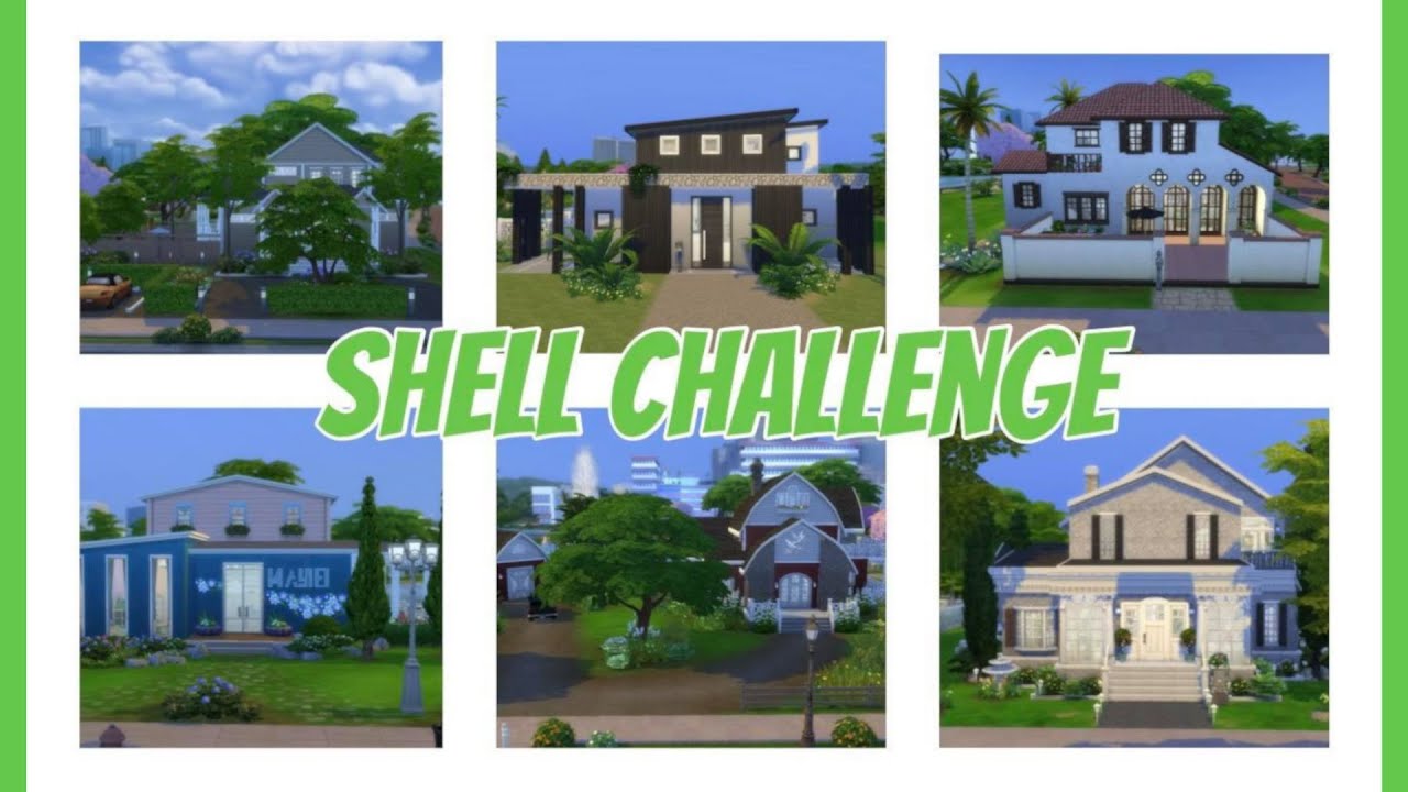 My Shell build Challenge Showcase!!!!!! |The Sims 4 - YouTube