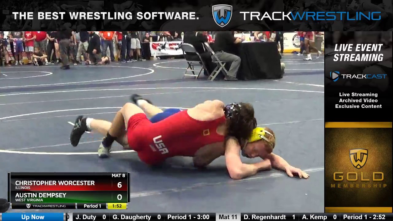 139 Cadet 138 Christopher Worcester Illinois vs Austin Dempsey West ...