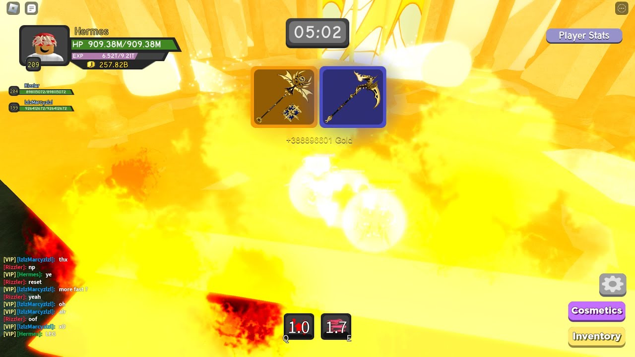 Grinding Gilded Skies! (Roblox Dungeon Quest) - YouTube