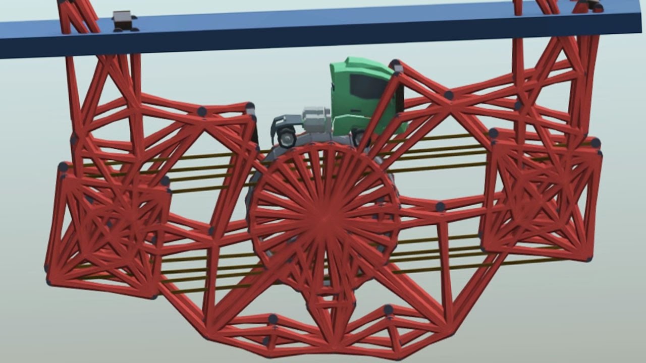 THIS THING WILL BLOW YOUR MIND! - Poly Bridge - YouTube