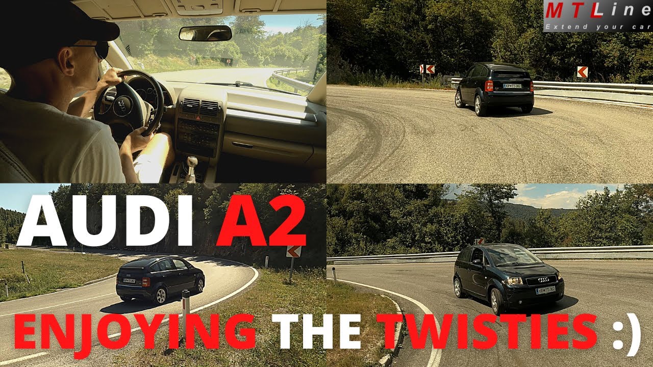 Audi A2 – epic first drive on a famous bike road Planinske ride – EP33 ...