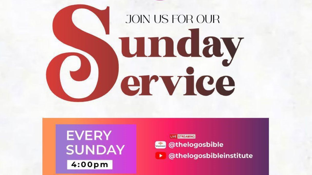 HONOUR THY FATHER AND THY MOTHER (SUN 08/06/2025 - SUNDAY SERVICE ...