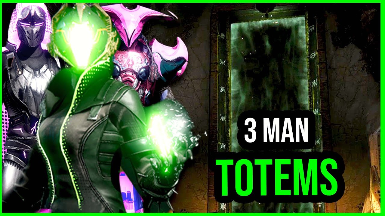 3 MAN Totems Encounter Kings Fall Raid | Destiny 2 - YouTube