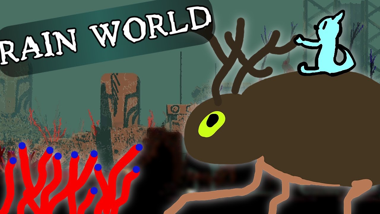 Crossing The Red Plants || Rain World - YouTube