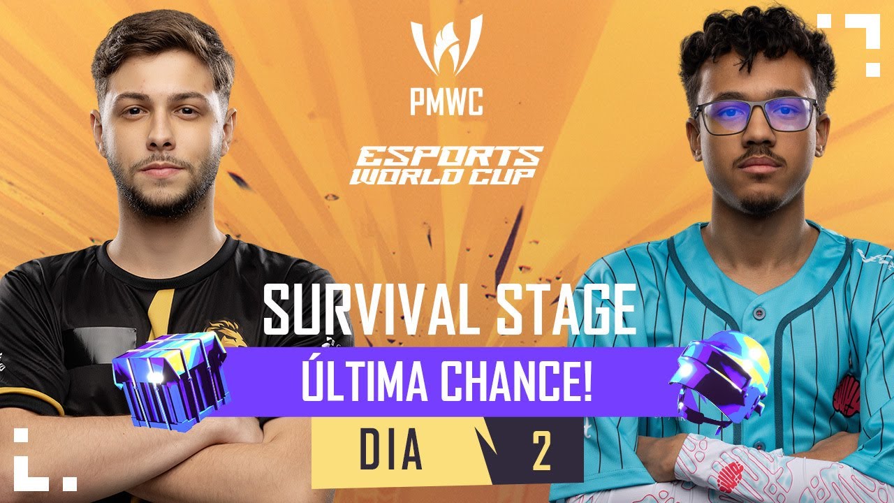 [PT] PMWC x EWC 2024 Survival Stage - Dia 2 | PUBG MOBILE WORLD CUP x ...