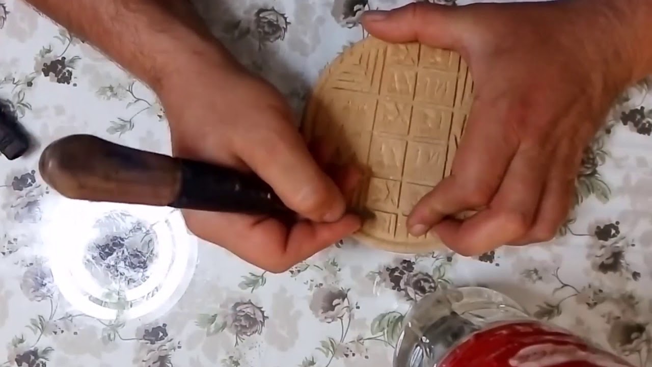 ΣΚΑΛΙΣΜΑ ΣΦΡΑΓΙΔΑΣ/STAMP CARVING/РЕЗЬБА ШТАМПОВ - YouTube