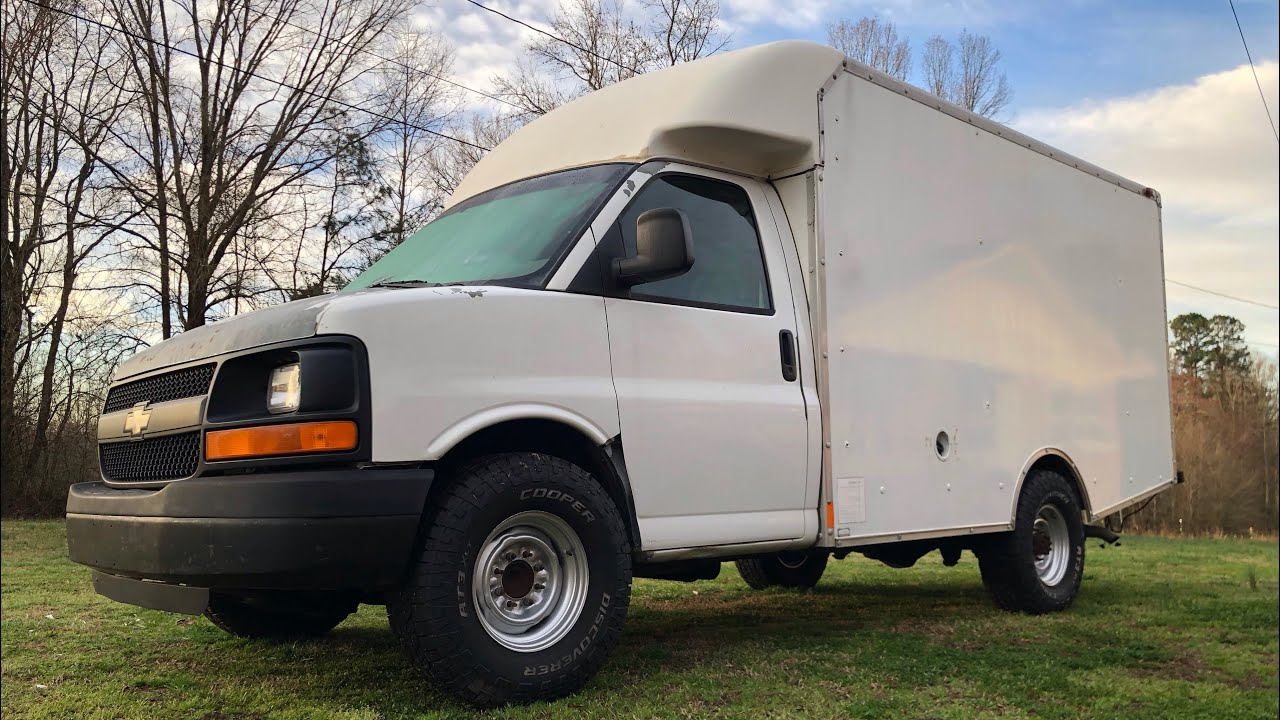 Overlanding box van conversion.. boring details.. - YouTube
