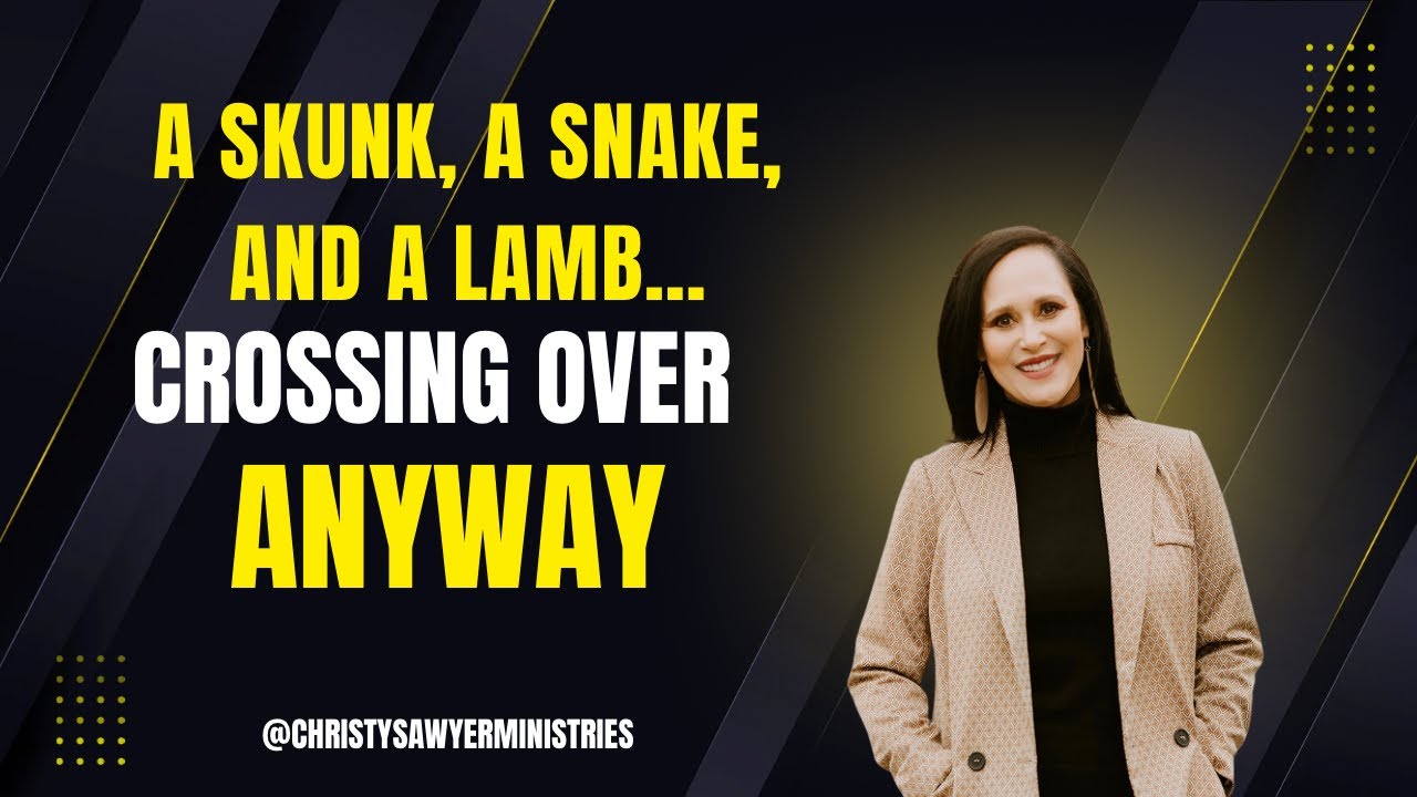"A Skunk, a Snake, and a Lamb: Crossing Over Anyway" - Christy Sawyer ...