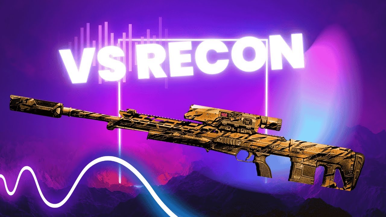 300m Shots with VS Recon new Warzone Sniper!!! - YouTube