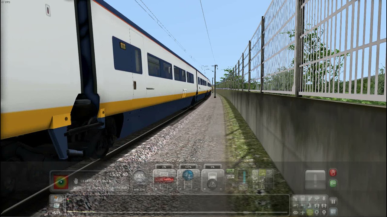 Train Simulator 2022: With Class 373 "Eurostar" on Ashford - Lille ...