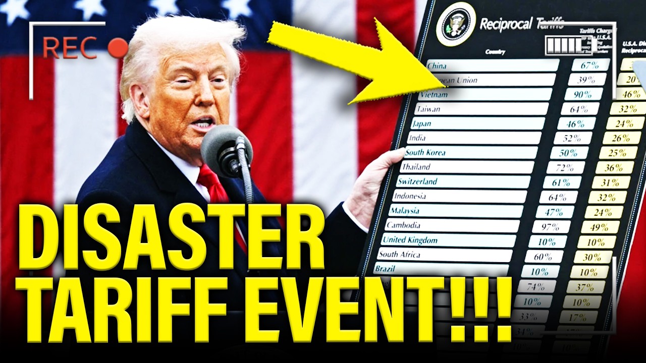 Trump holds DISASTER Event on Tariffs…BLOWS UP Economy - YouTube