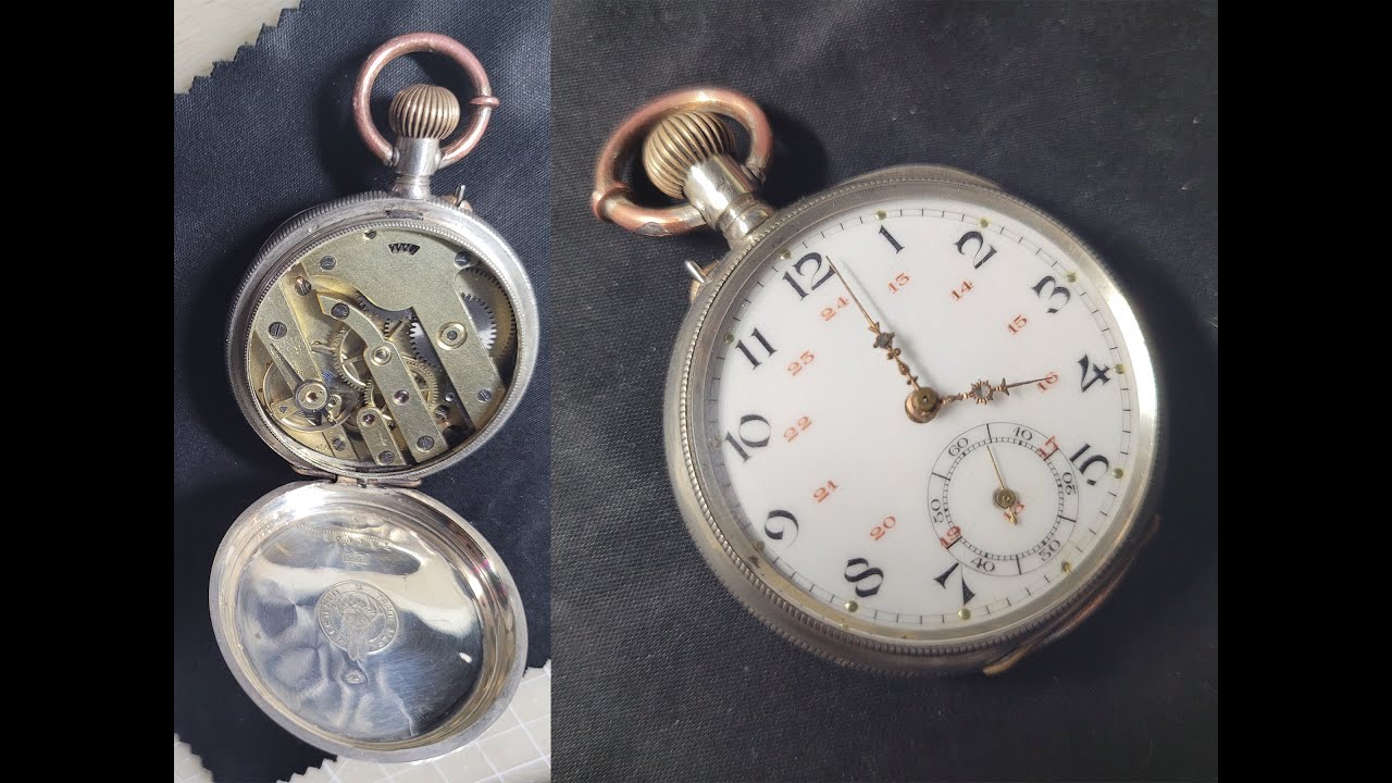 Pocket Watch Making (III) and Case, Stem Adjustment - YouTube