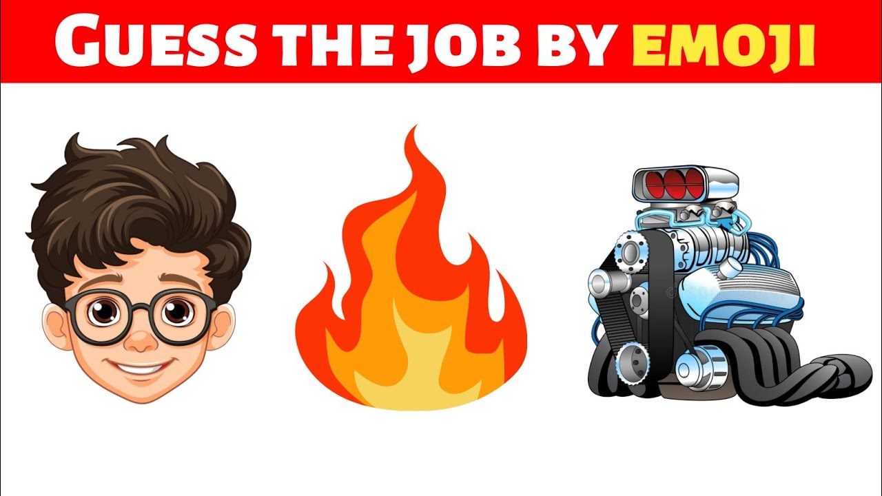 Guess the job by emoji | Guess the job game | Guess the job quiz | # ...