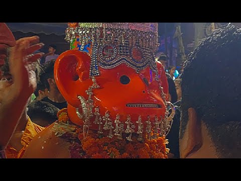 Panipat famous hanuman ji | panipat hanuman ji | dance on dhol | # ...