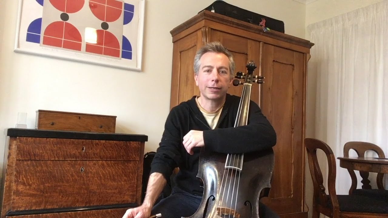 Principal Cellist Joe Crouch performs Bach - YouTube