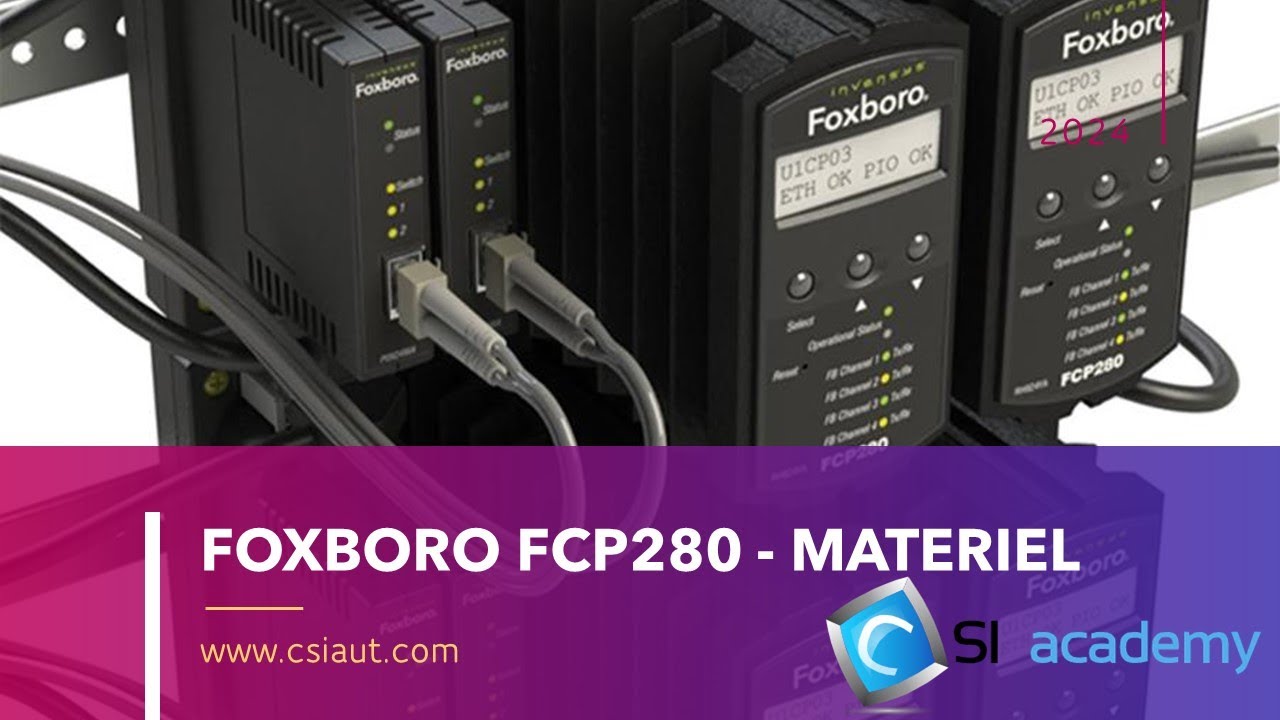 FOXBORO FCP 280 – PRESENTATION DU MATERIEL - YouTube