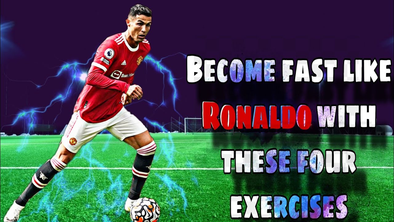 Fast like cr7 with four exercise|How to fast footballist - YouTube