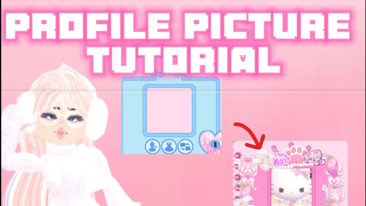 Profile picture tutorial! (first vid) - YouTube