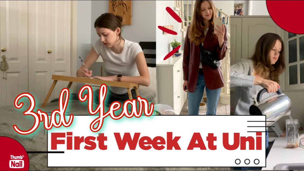 First Week Back at Uni 🍂📚// VLOG - YouTube