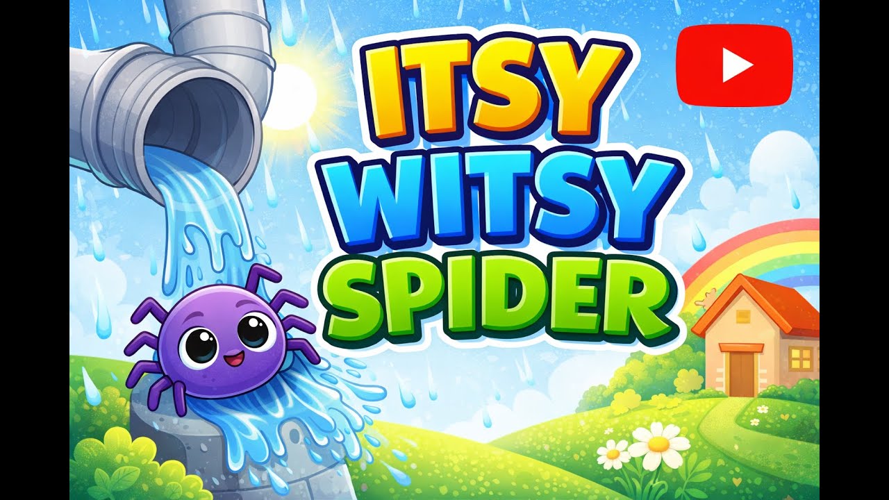Itsy Bitsy Spider! 🕷️ | Halal Star Kids Nursery Rhymes & Kids Songs ...