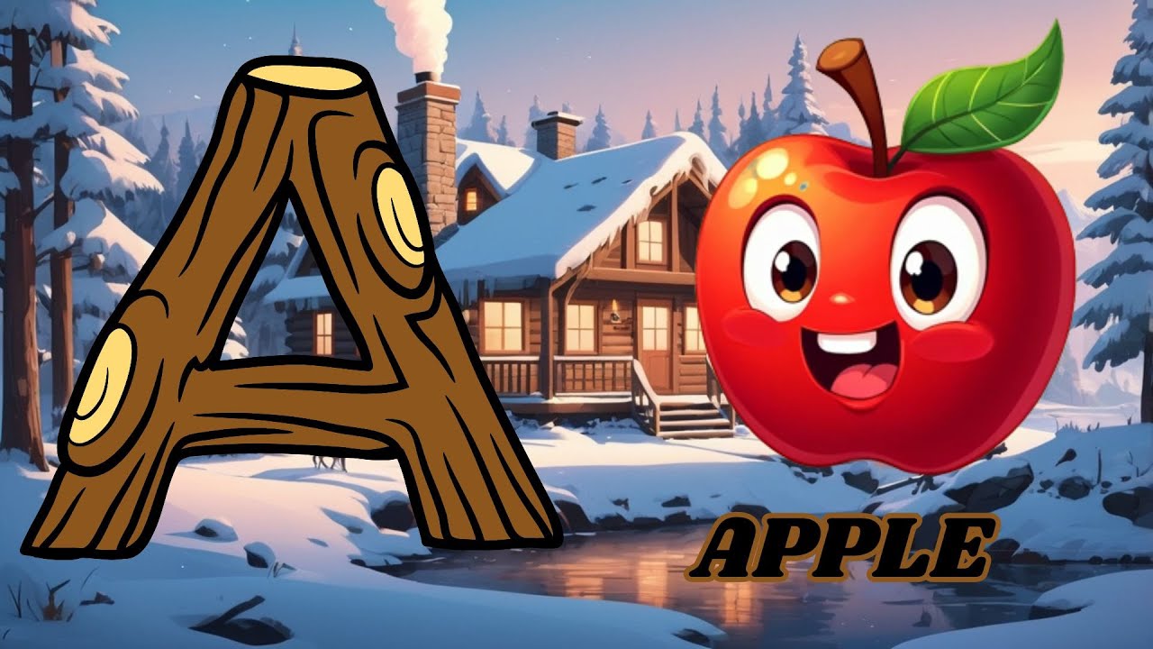 🎶🎨 Magical ABC Phonics Adventure! A for Apple 🌈 Learn Letters, Sounds ...