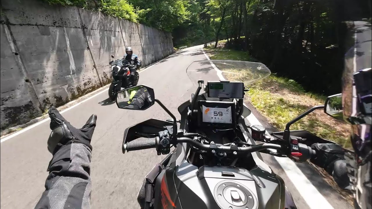 FINALLY! A smooth road 😋 | KTM 1290 SAS 2022 [RAW] - YouTube