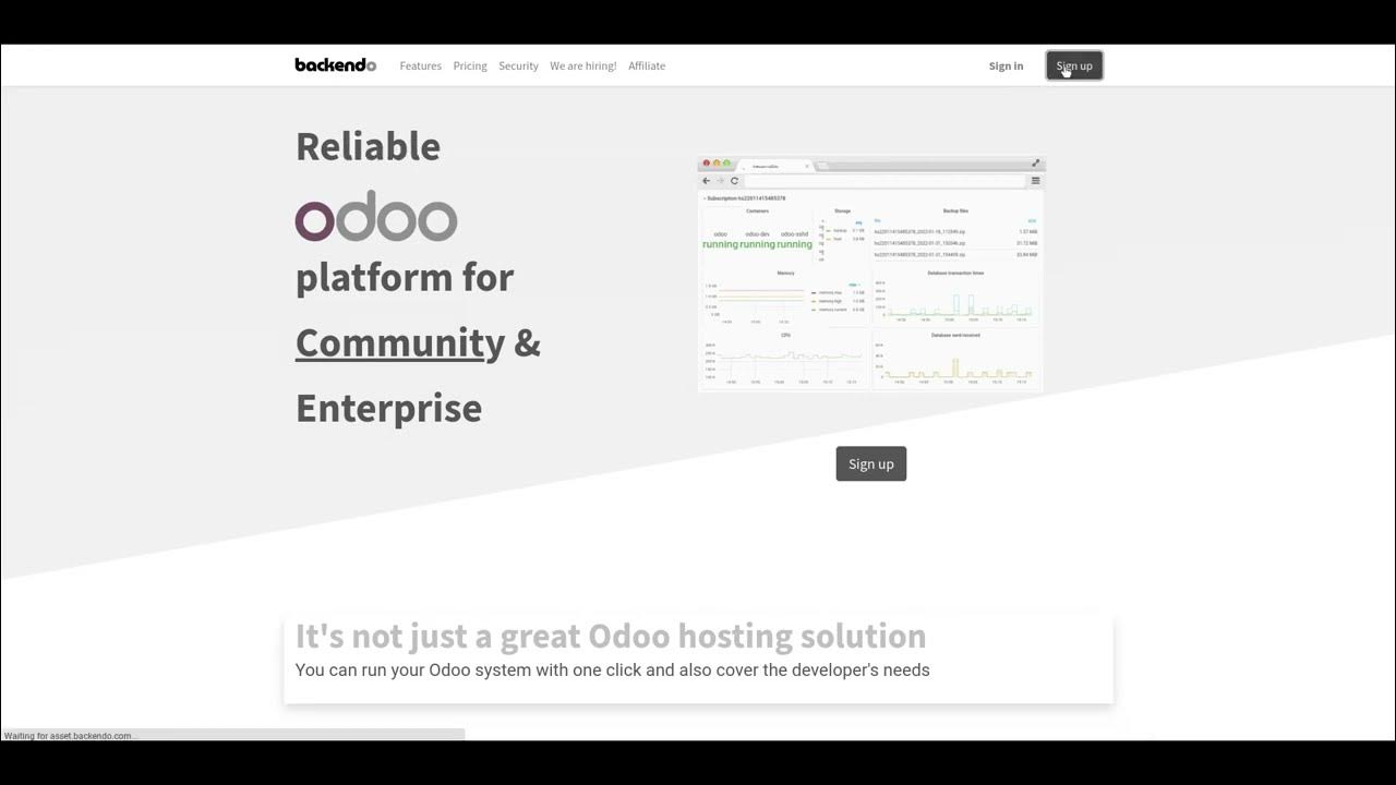 How to start Odoo less than 1 minute from scratch without manual installation? - YouTube