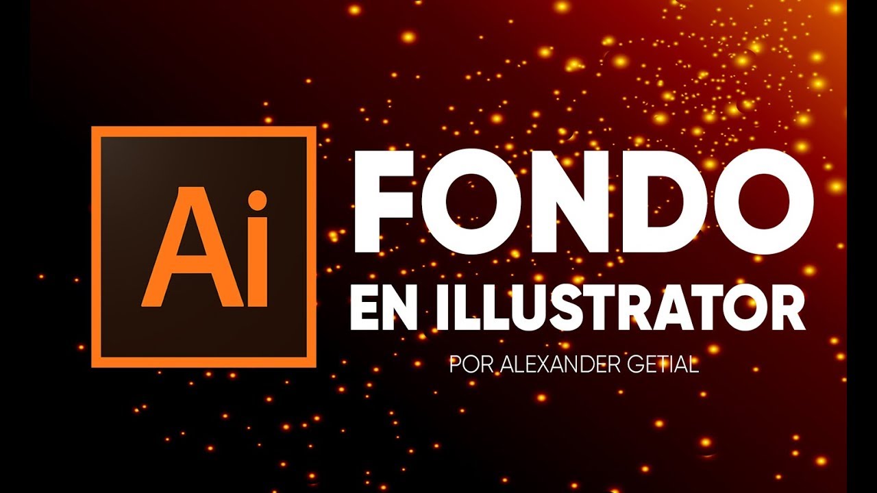 Crear fondo en Adobe Illustrator - YouTube