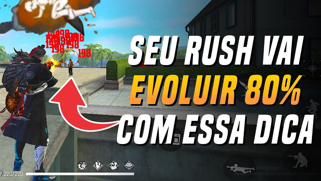 COMO MELHORAR O RUSH EM ATÉ 80% !! FREE FIRE DICAS - YouTube