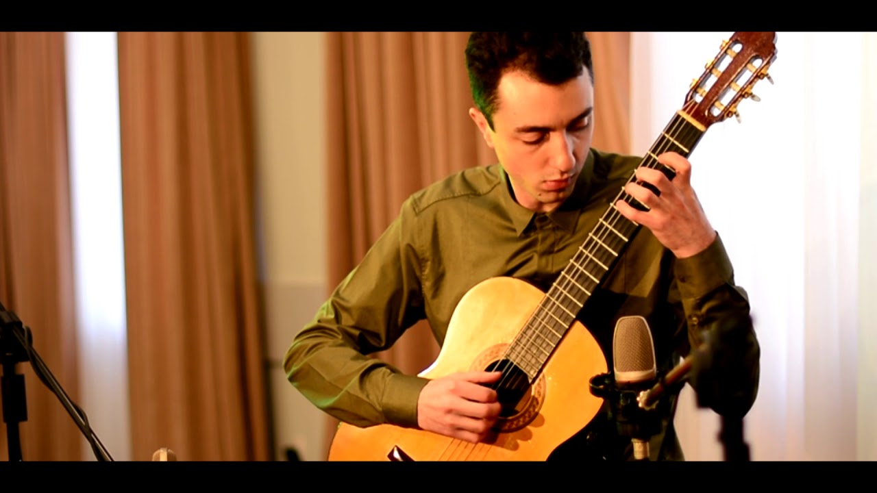 F. Tárrega Pepita (Polka) David Grigorian - YouTube