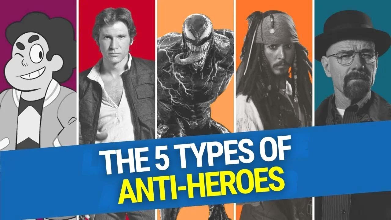 The 5 Types of Anti-Heroes (From Heroic to Darkest) - YouTube