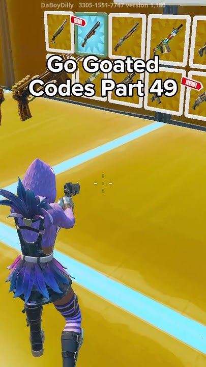 Go Goated Codes Part 49 🐐 - YouTube