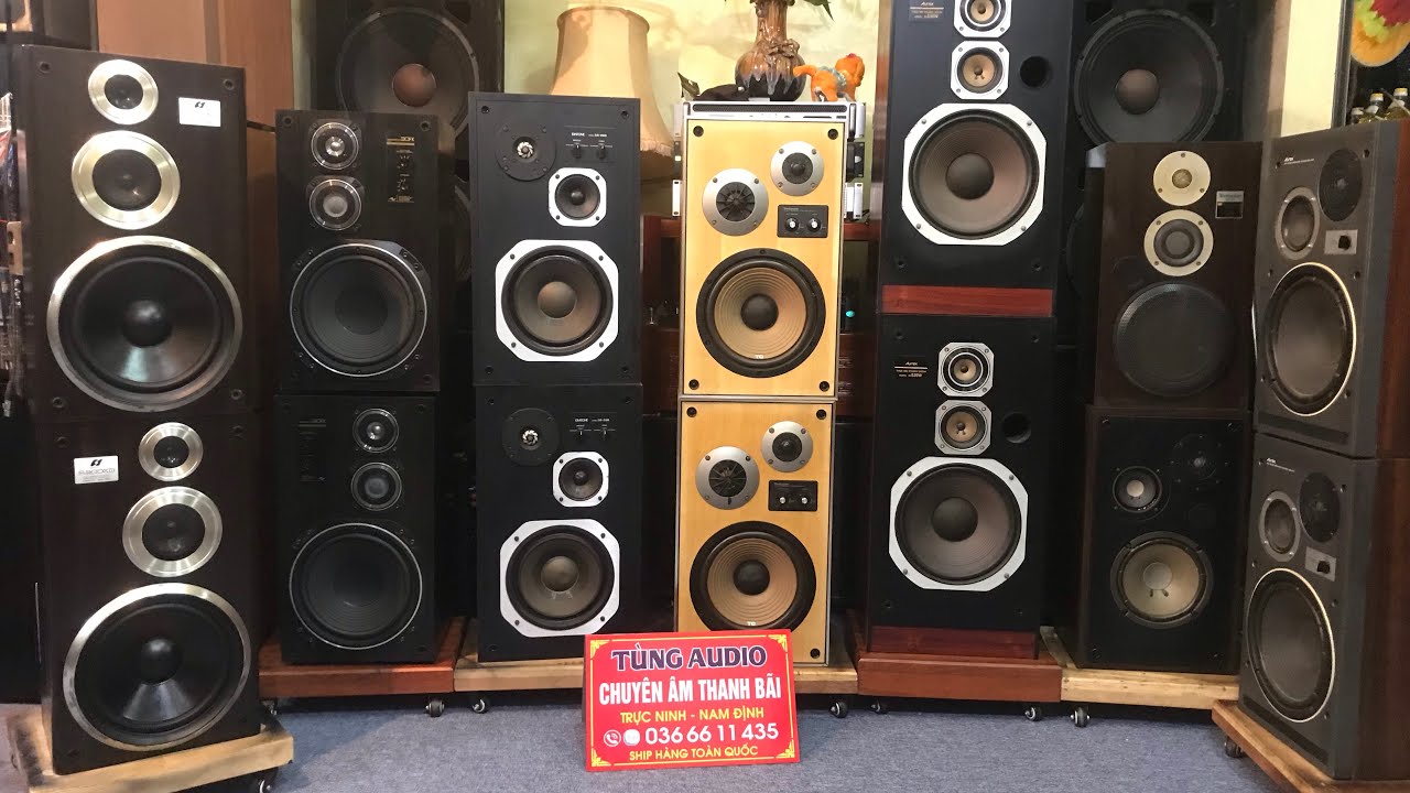 Loa nhât bãi giá rẻ | Technics -SB411 - SB5a | AUREX | SANSUI | DIATONE ...