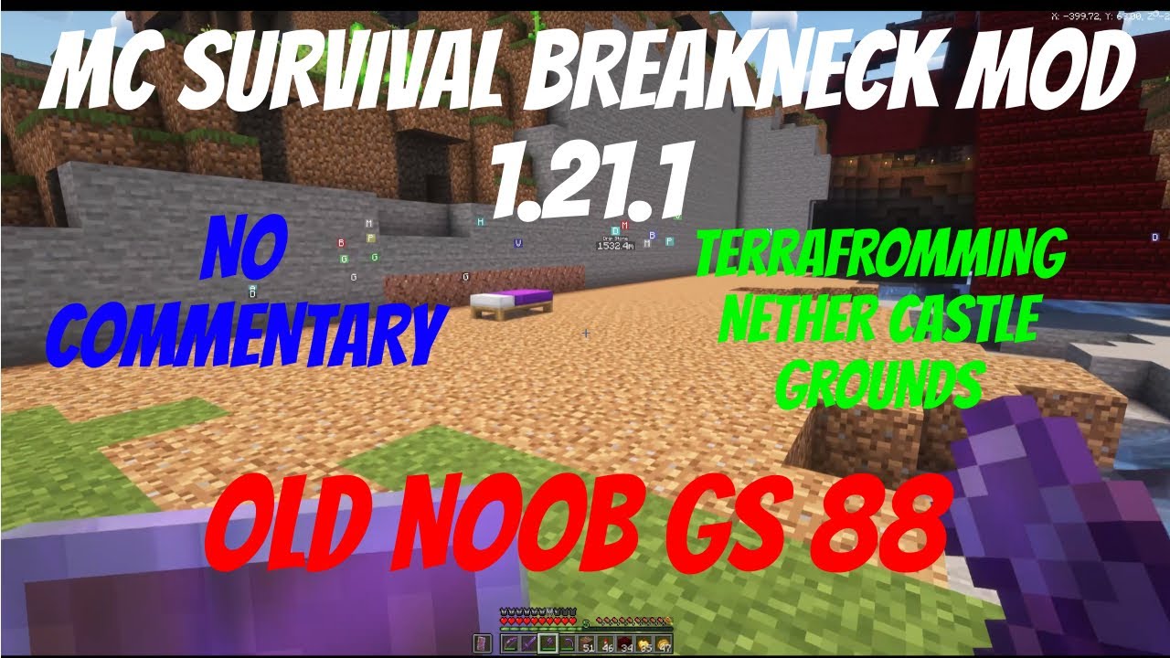 Breakneck Optimized - Minecraft Java Survival Breakneck Mod 1.21.1 - YouTube