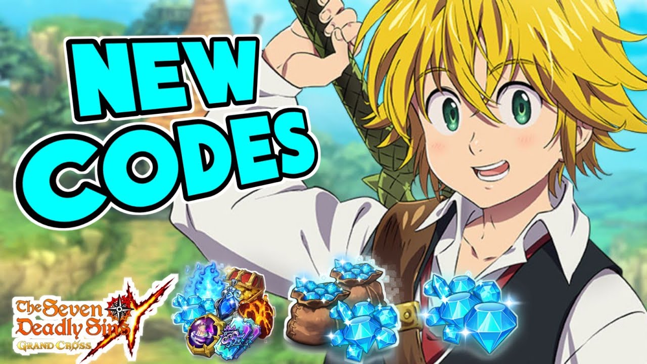 New🌟 7DS Codes 2025 - 7DS Grand Cross Codes | Codes Seven Deadly Sins ...