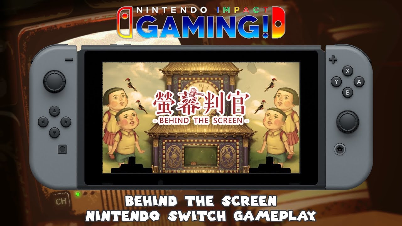 Behind The Screen | Nintendo Switch Gameplay - YouTube
