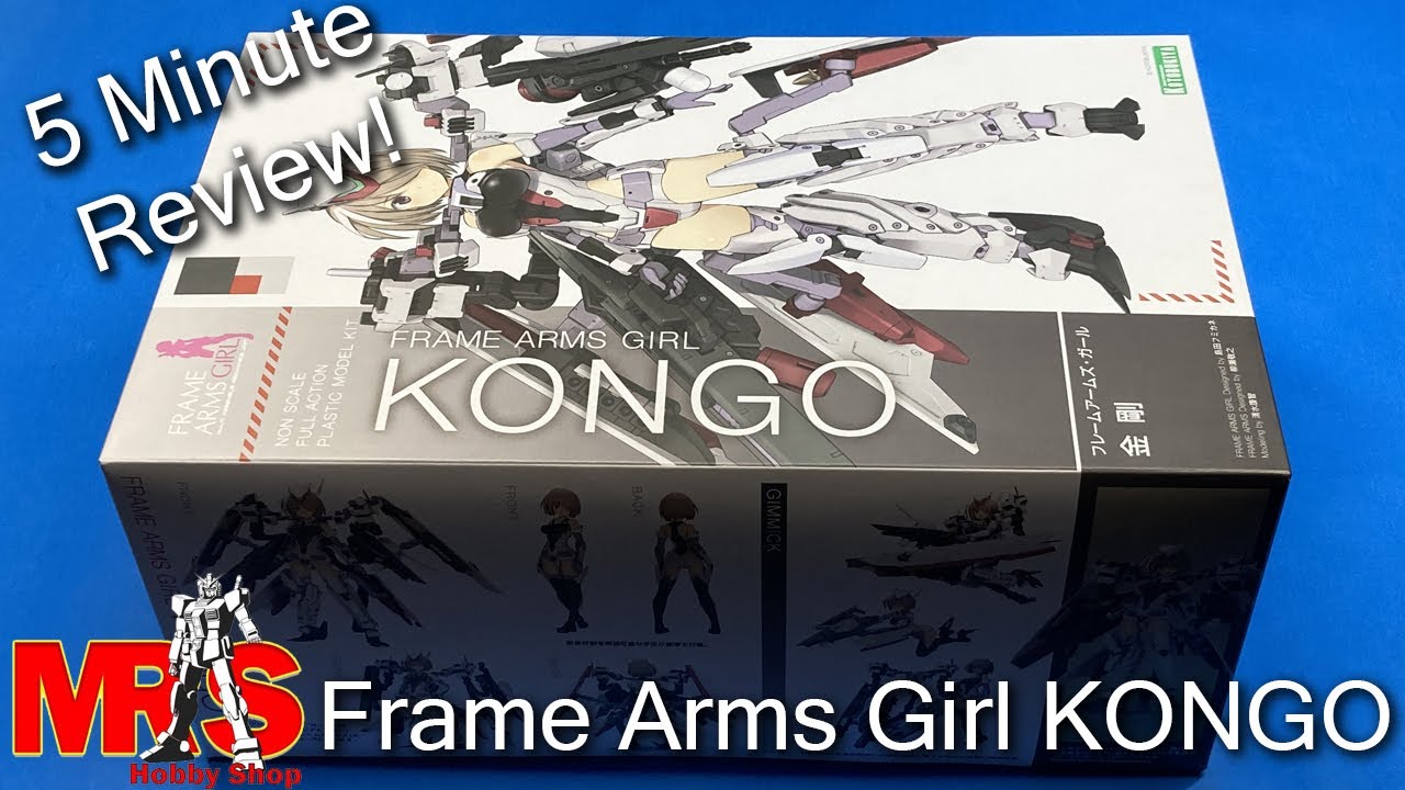 Frame Arms Girl Kongo 5 Minute inbox Review - YouTube