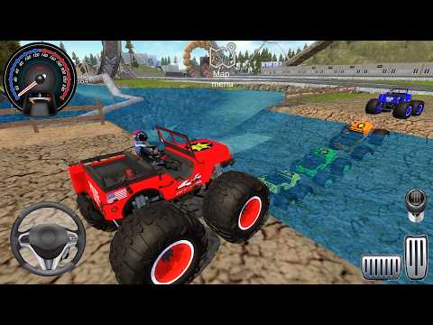 Juegos De Carros - Offroad Police Car Stunts Driving - Dirt Cars Racing - Android GamePlay 2026 FHD