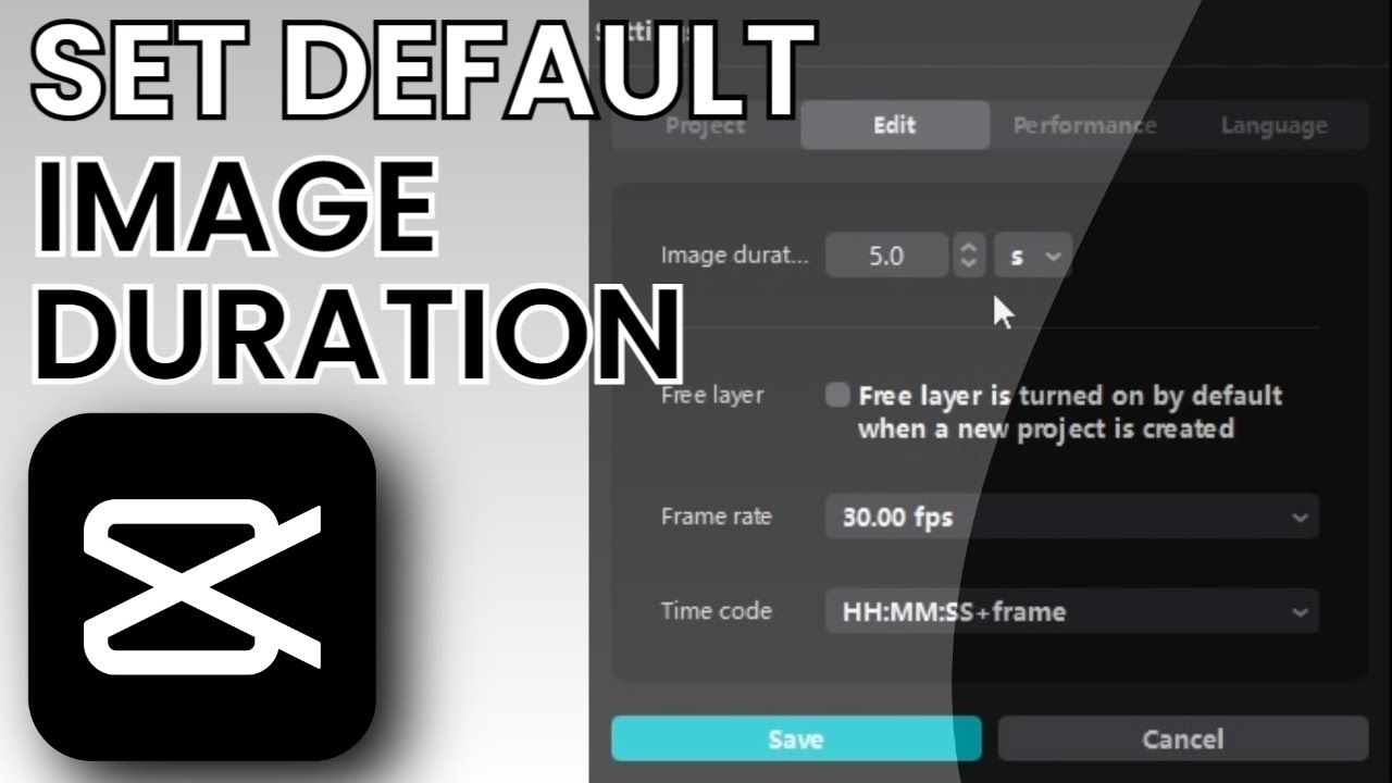 How to Increase or Decrease the Default Image Duration in CapCut PC Desktop 2023 - YouTube