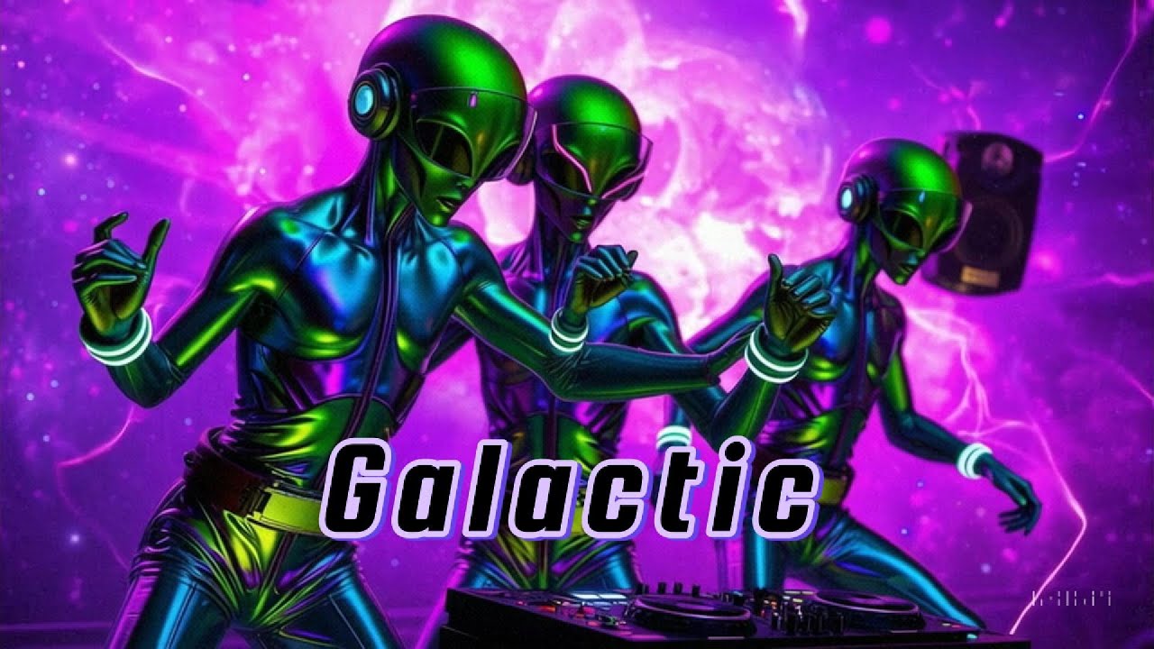 Alien Rave | Galactic Visuals with Techno-Industrial Beats - YouTube