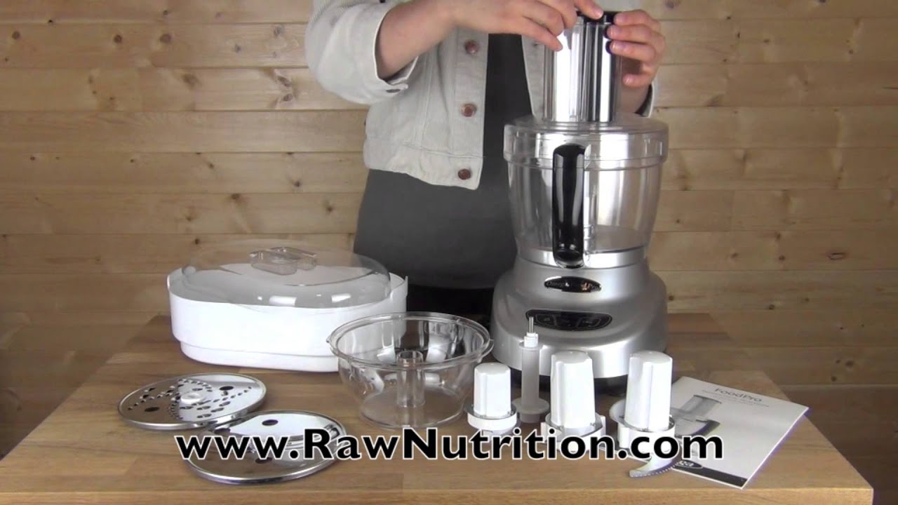 Omega Food Pro Food Processor FP2000 Product Overview - YouTube