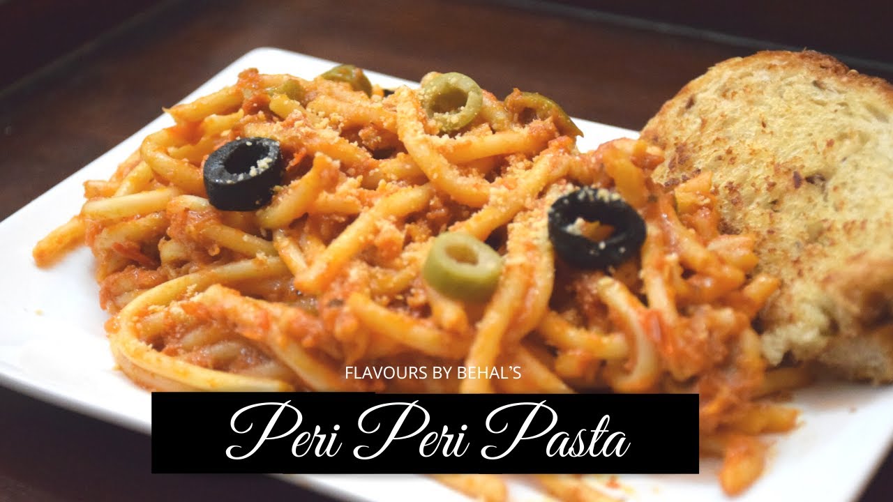 Peri Peri Spaghetti | Red Sauce Pasta| Restaurant Style Pasta - YouTube