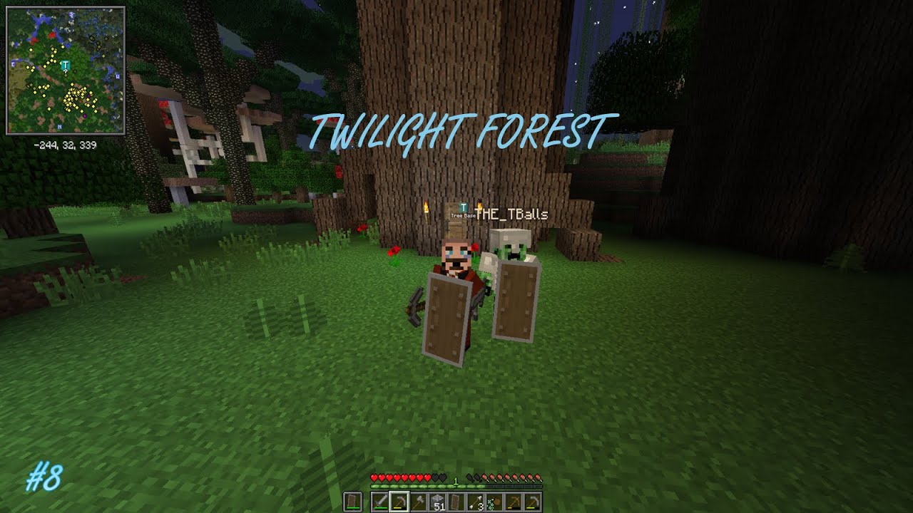 Minecraft Twilight Forest - EP. 8: THE COLOURFUL ELONGATION OF THE ...