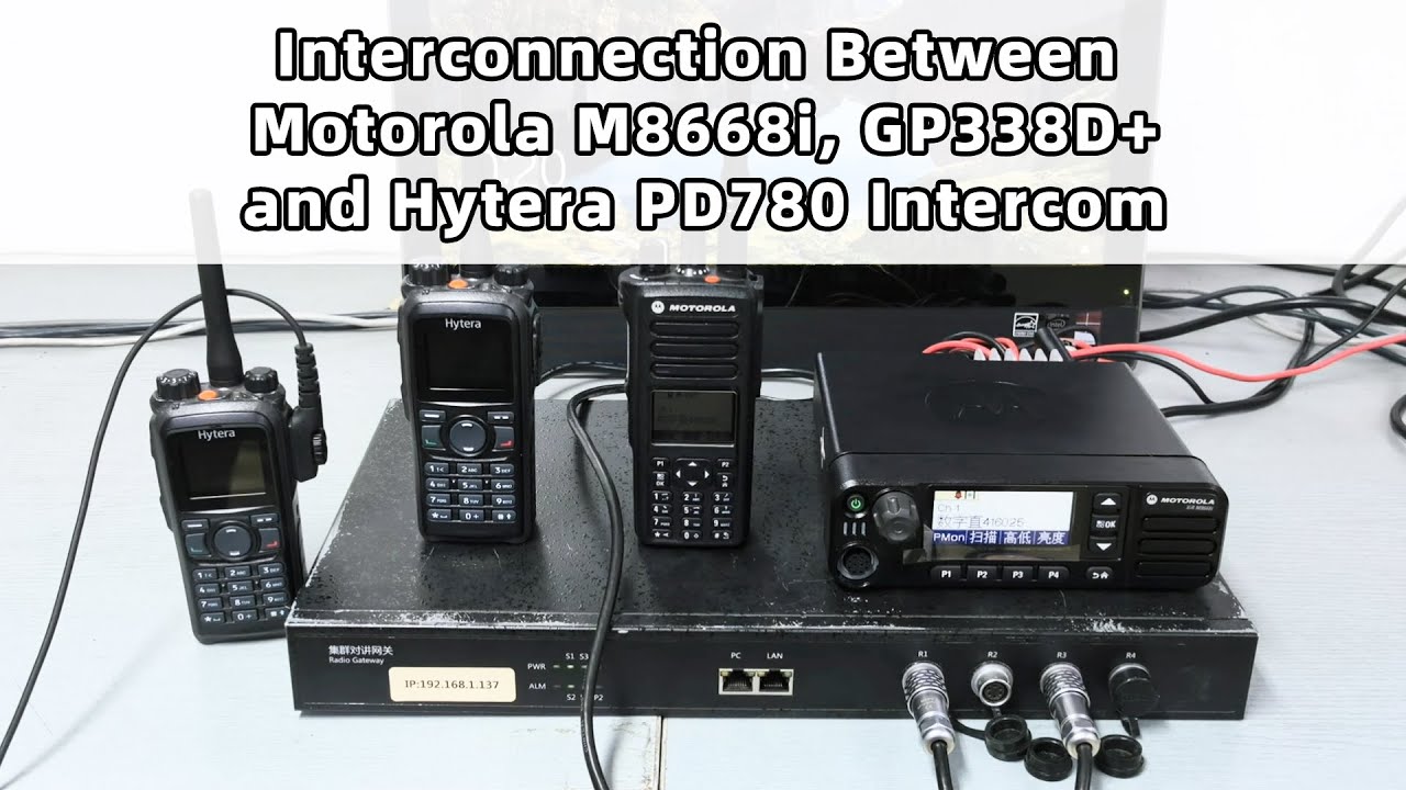 Interconnection Between Motorola M8668i, GP338D+ and Hytera Intercom ...