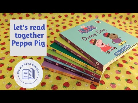 Let's read together 6 short Peppa Pig books. Read along aloud.Candy ...