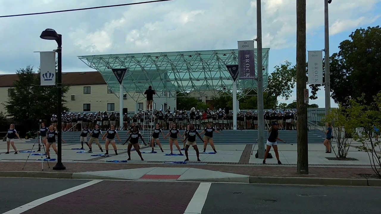 Old Dominion University Monarch Marching Band 2017: Can't Stop the ...