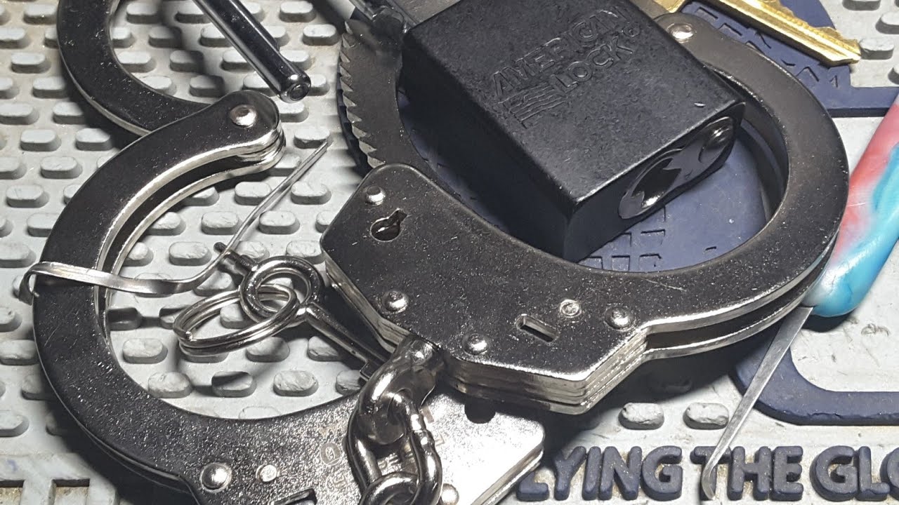 Picking An American 1100 Handcuffed For Monkey Lockpicks Challenge [128 ...